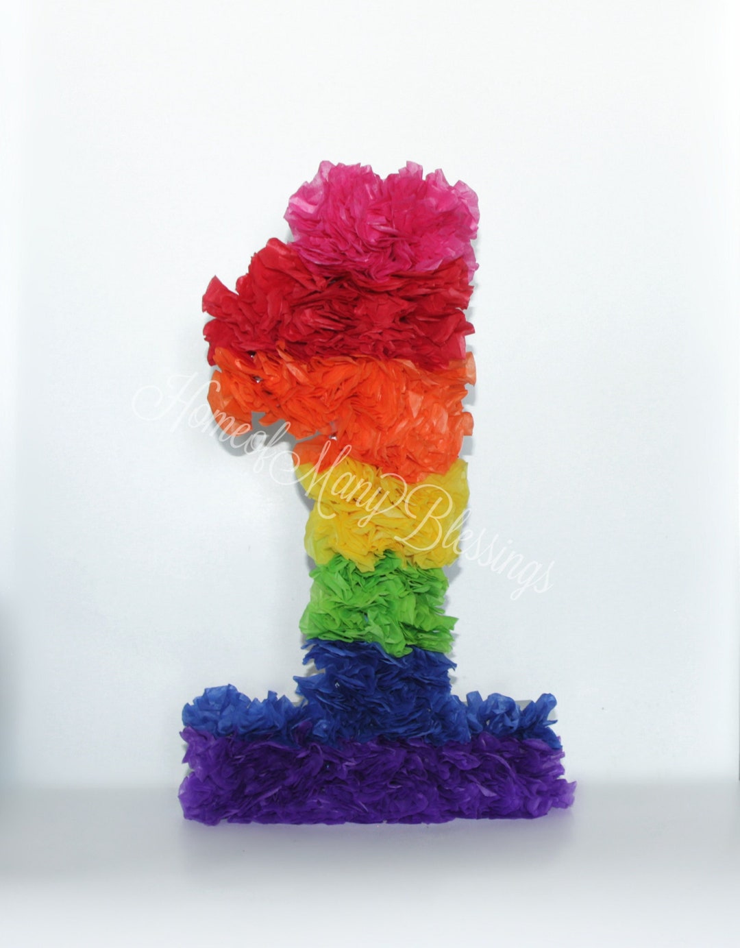 Rainbow Number,rainbow Letter Centerpiece,rainbow Photo Prop Letter ...