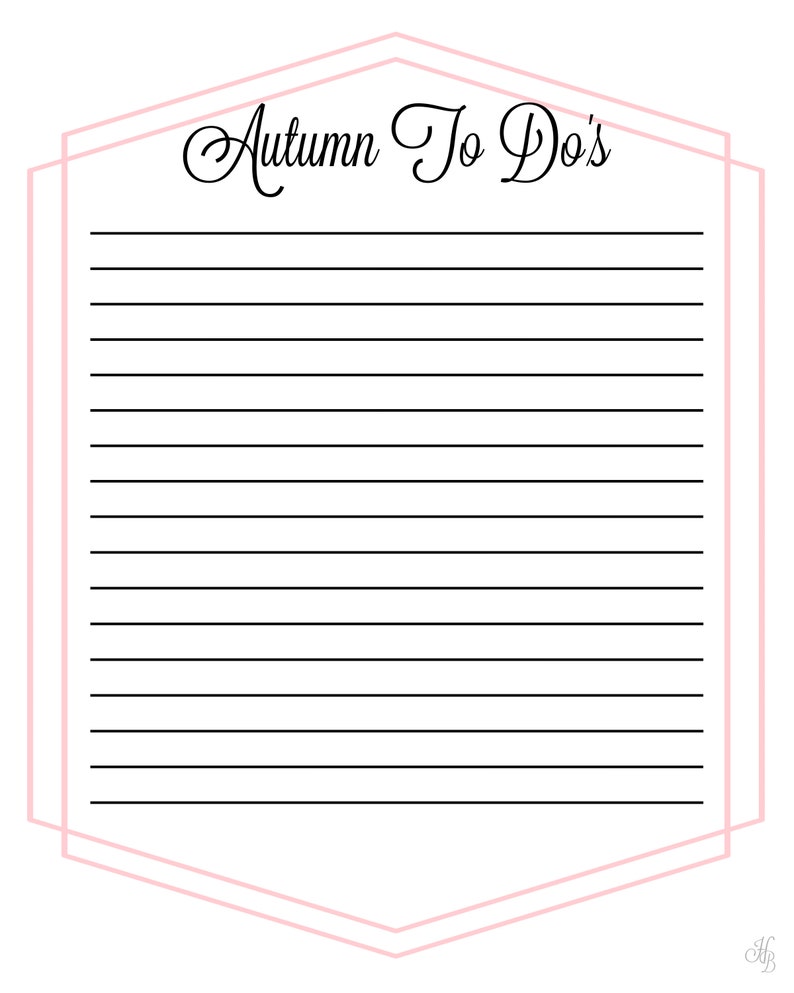 4 Seasons to Do List Bundle/minimal to Do List/simple to Do List ...
