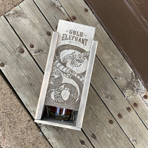 Whiskey Display Box - Etsy