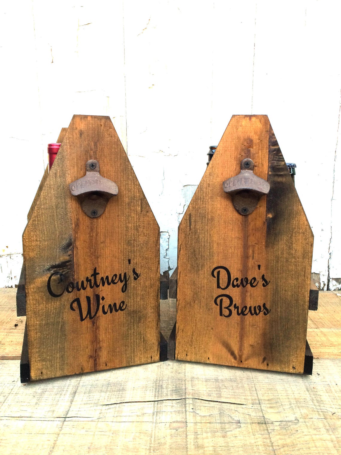 Bomber Beer Caddy for Four Bottles of 22oz or 750ml Liquor | Etsy