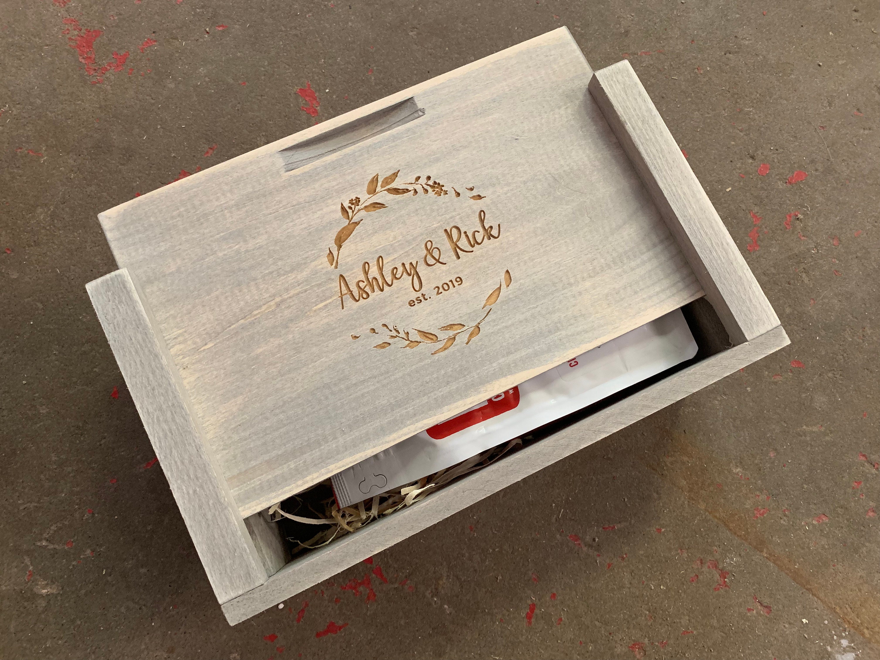 Personalized Polaroid Photo Storage Box | Etsy