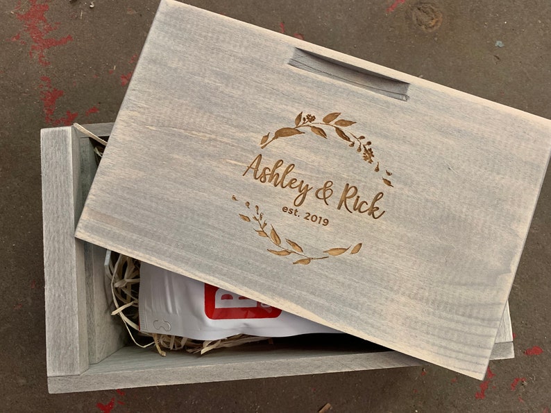Personalized Polaroid Photo Storage Box | Etsy