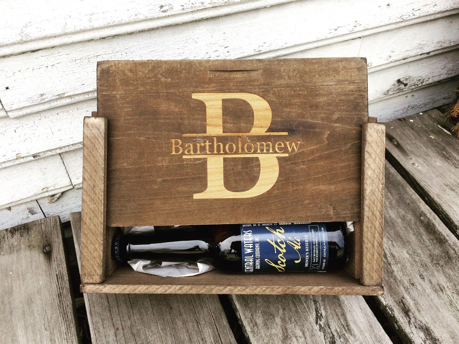 Men's Personalized Craft Beer Storage Box | Etsy