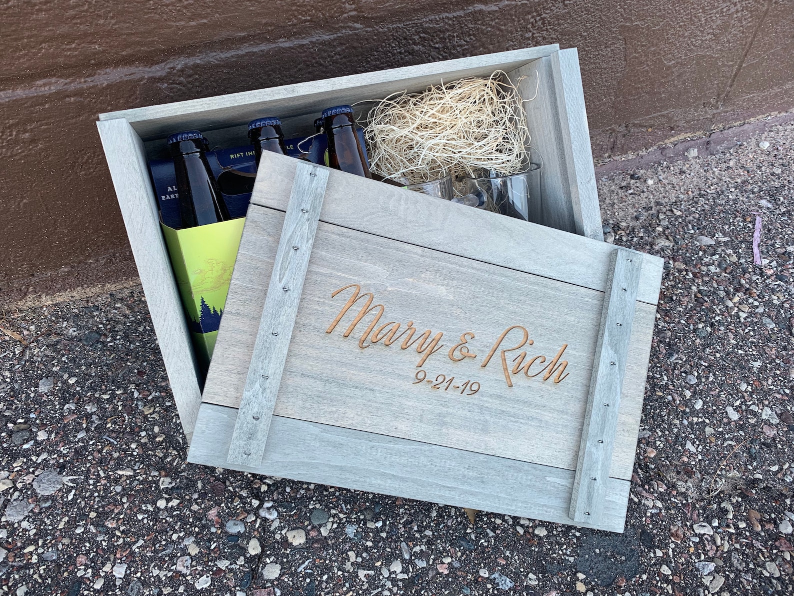 Double Bottle Magnum Wine or Champagne Box - Etsy