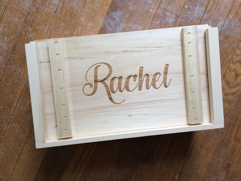 Wooden Scotch Box With Personalized Graphic - Etsy