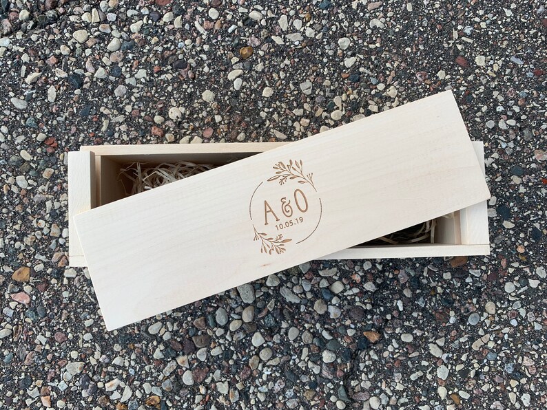Wine Box Wedding Unity Ceremony Love Letter Box | Etsy