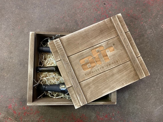 Personalized Magnum Wine or Champagne Box for 3 Bottles or - Etsy