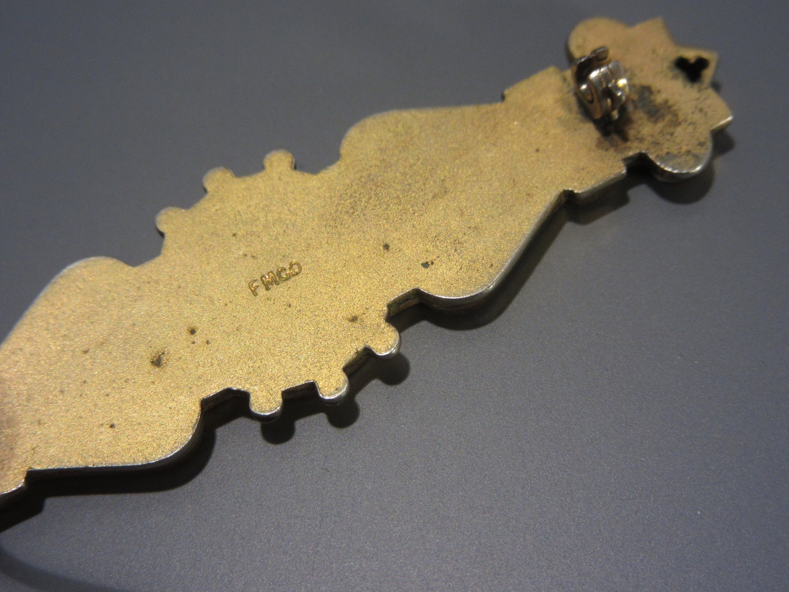 Vintage FMCO Antique Brooch Pin Estate Jewelry Finberg Mfg Co - Etsy