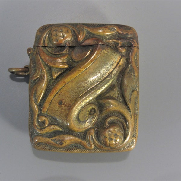 Brass Match Safe - Etsy