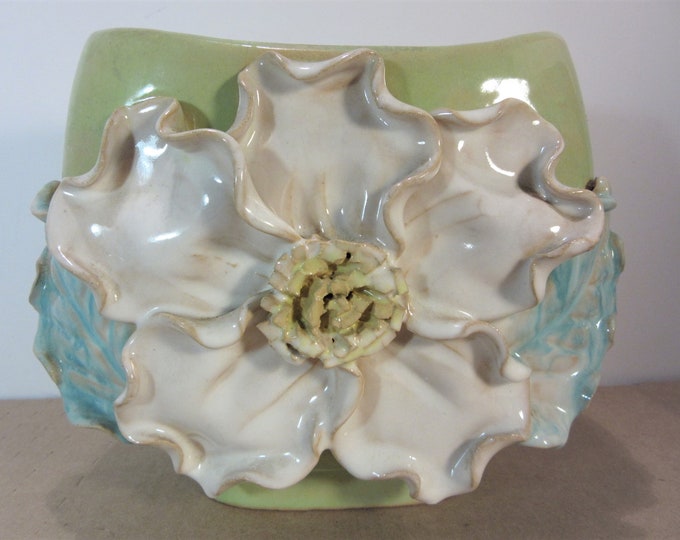 Vintage California Art Pottery Flower Vase, Sorcha Boru - Etsy