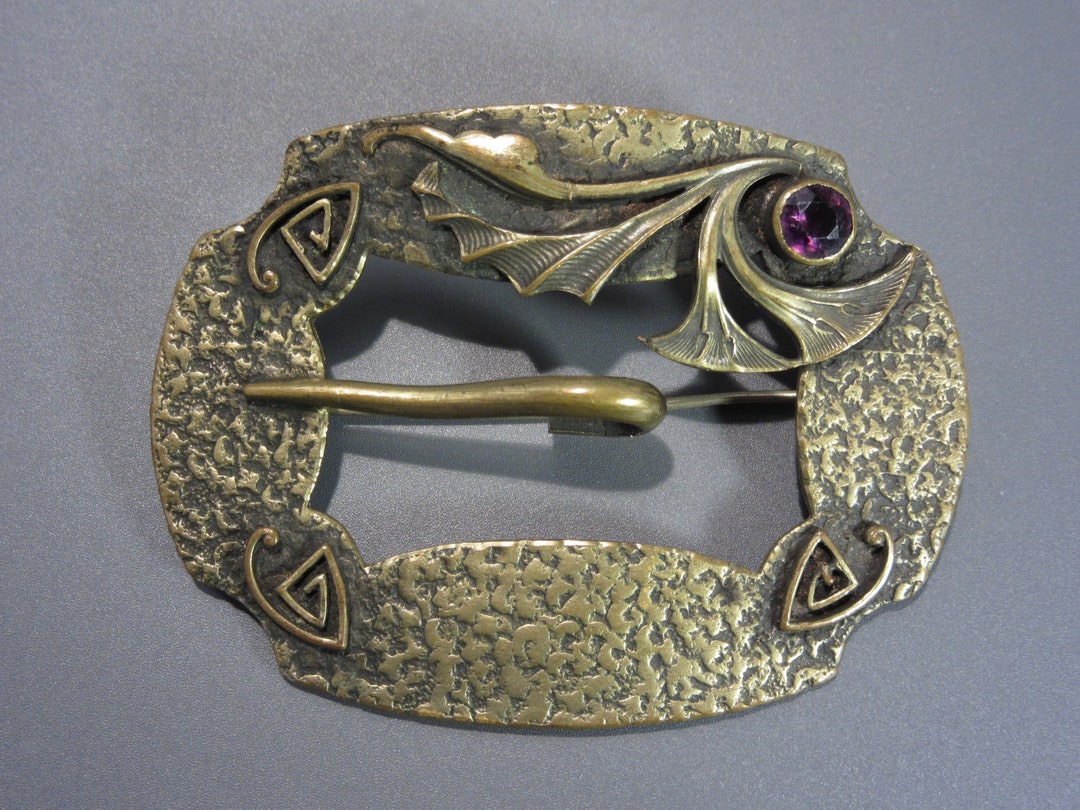 Antique Charles R Hettel C&R Sash Brooch Pin, Estate Jewelry - Etsy