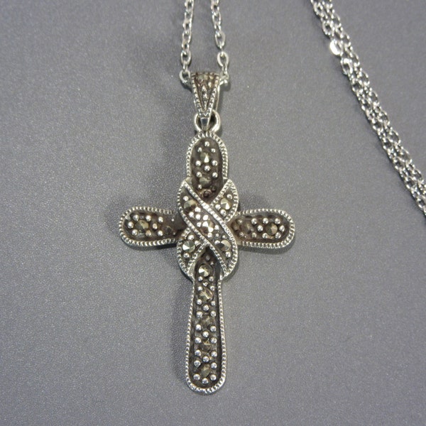 Marcasite Cross - Etsy