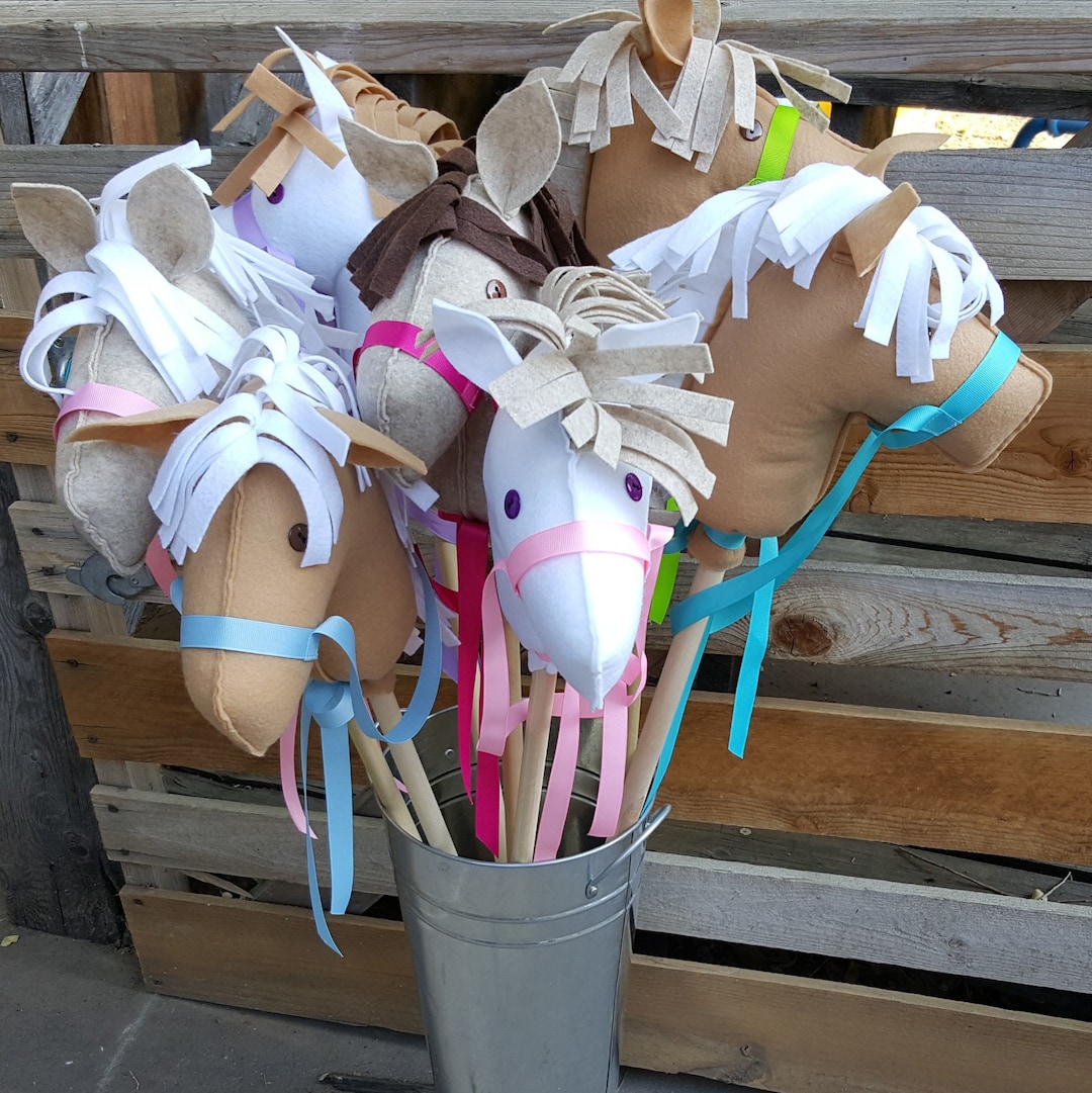 DIY Felt Stick Horse Head: Party Favor Craft - Etsy