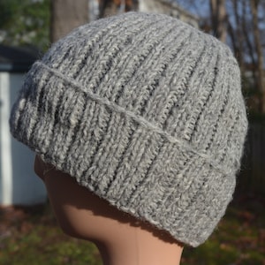 Khumbu Hand Knit Beanie, Hand Knit Hat, Hand Knit Winter Hat With ...