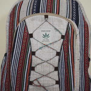 Himalayan 100% Hemp Bag Hemp Backpack - Etsy Hong Kong