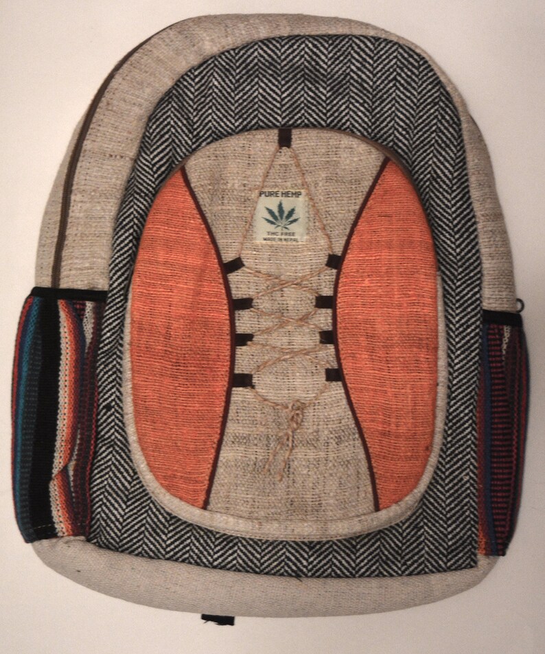 Himalayan 100% Hemp Bag Hemp BackPack | Etsy