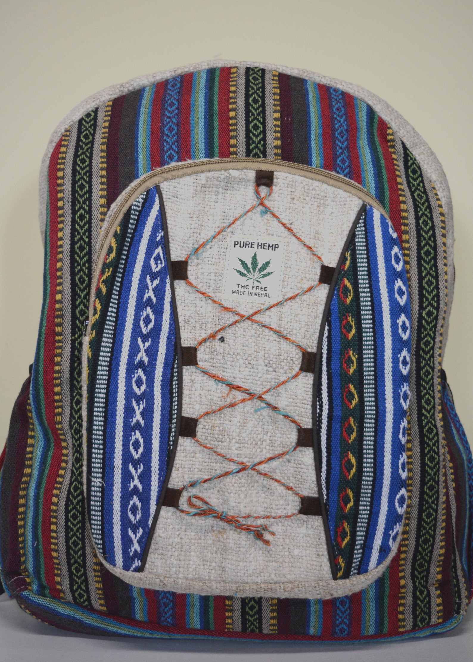 Himalayan 100% Hemp Bag Hemp Backpack - Etsy Hong Kong