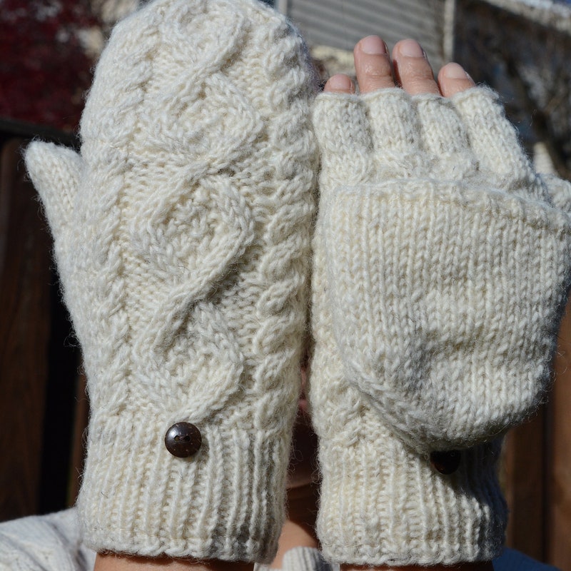 Convertible Mitten Fleece - Etsy