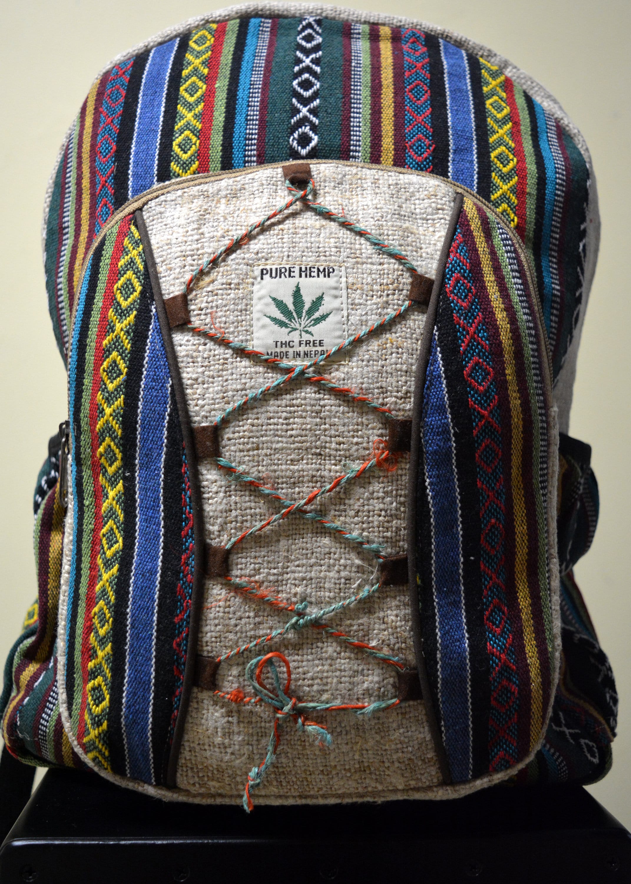 Himalayan 100% Hemp Bag, Hemp Backpack - Etsy