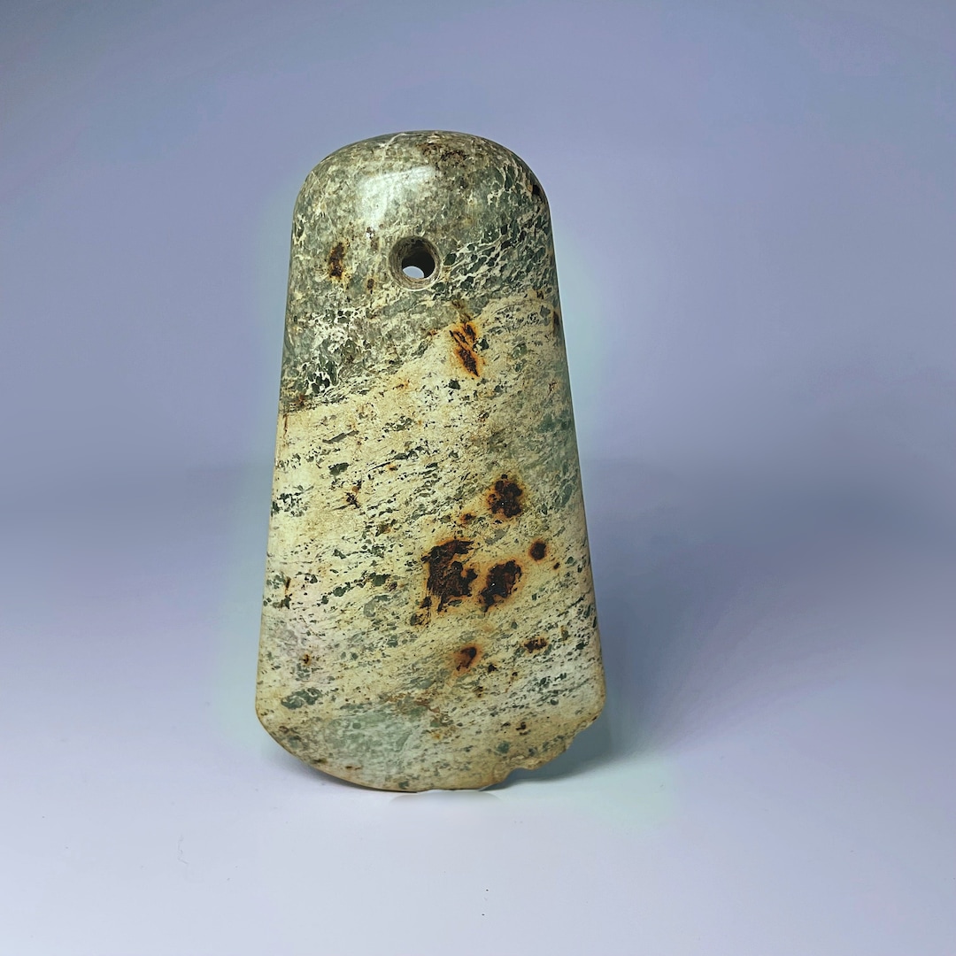 Neolithic Jade Axe W. Authenticity Report Ancient Chinese Jade ...
