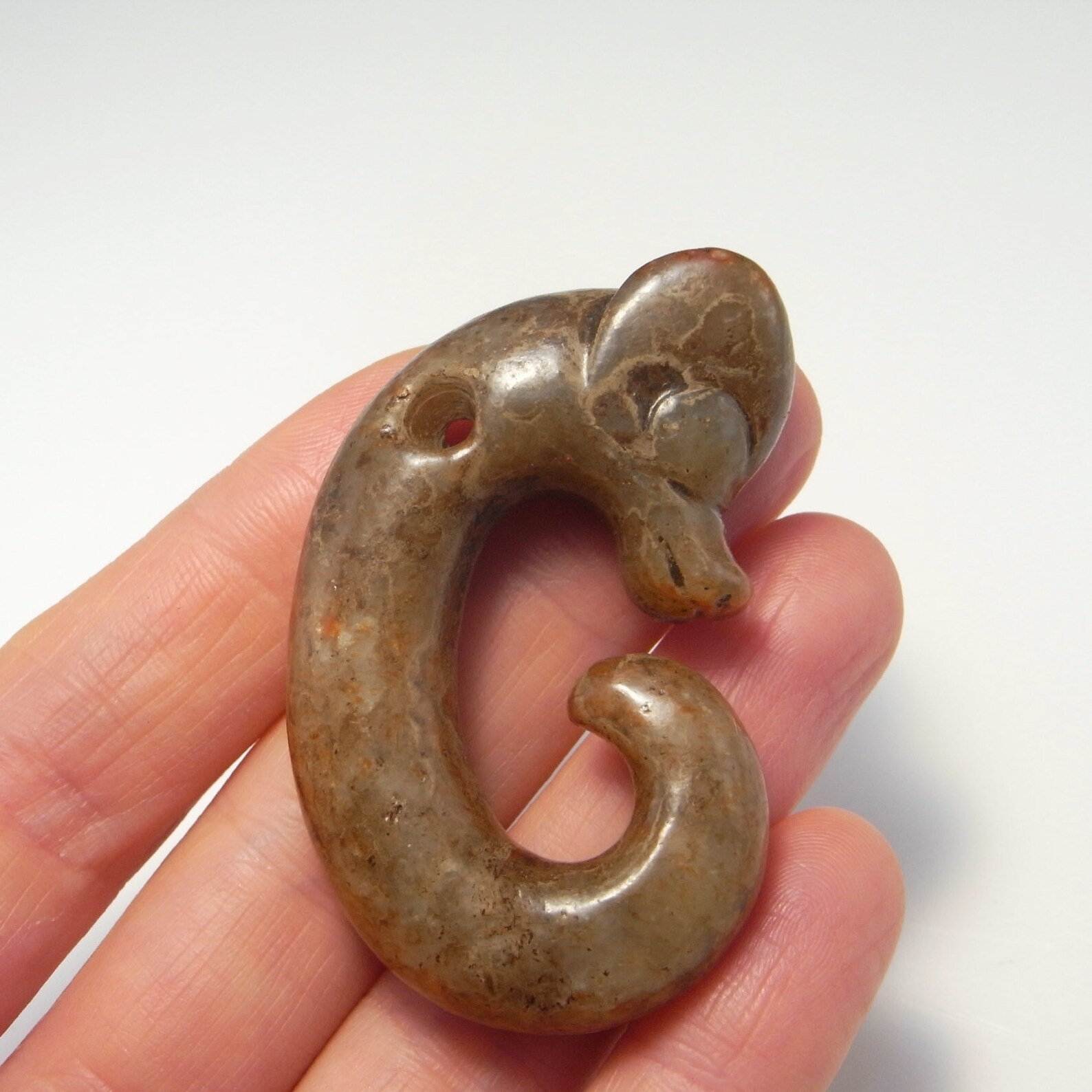 Ancient Chinese Jade Jewelry Pendant Archaic Jade Hongshan - Etsy Italia