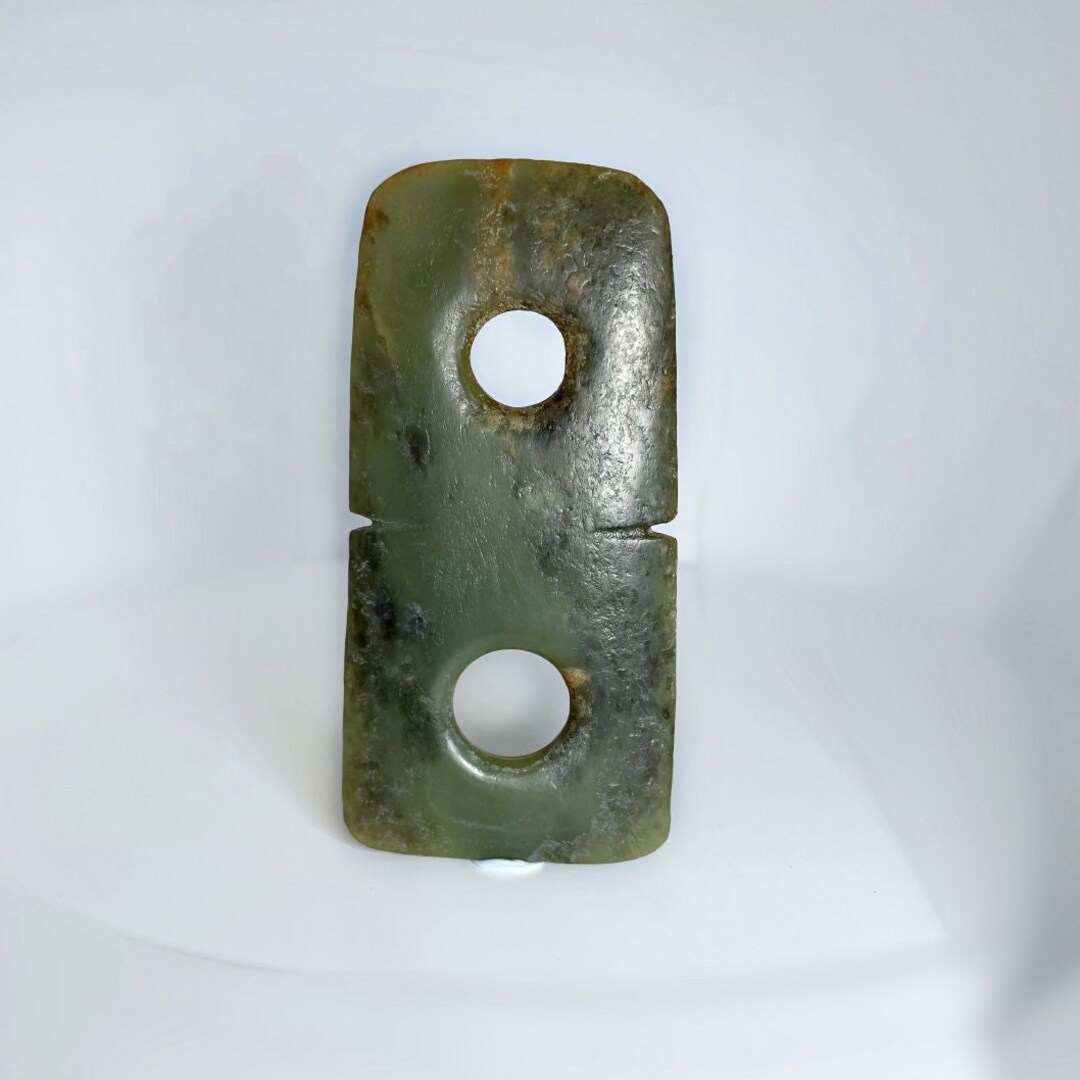 Neolithic Hongshan Jade Pendant W. Authenticity Report Ancient Jade ...