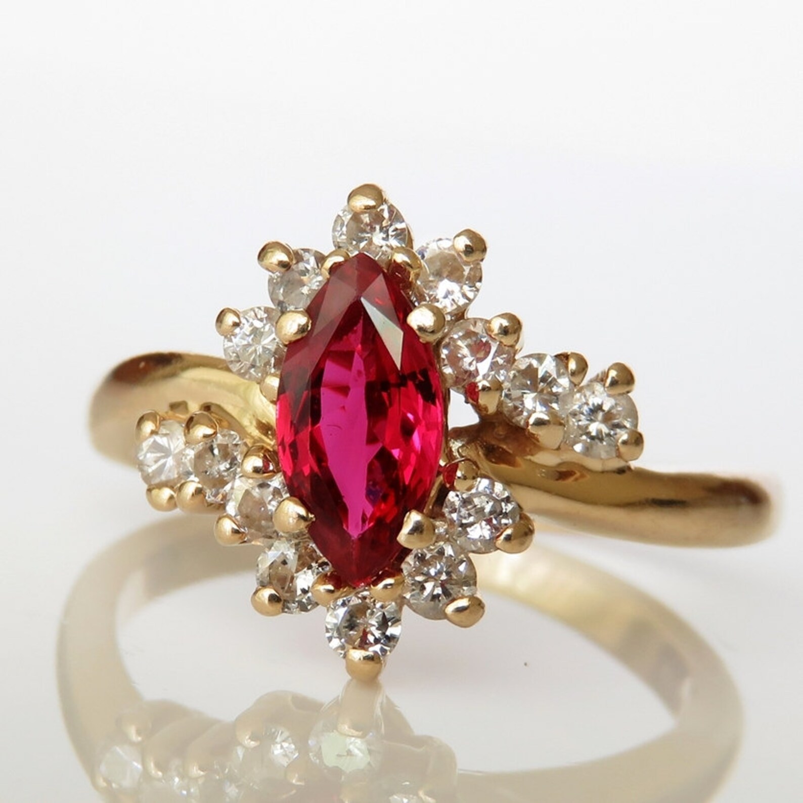 BURMESE NO HEAT Unheated Ruby Ring Natural Ruby Ring Ruby - Etsy