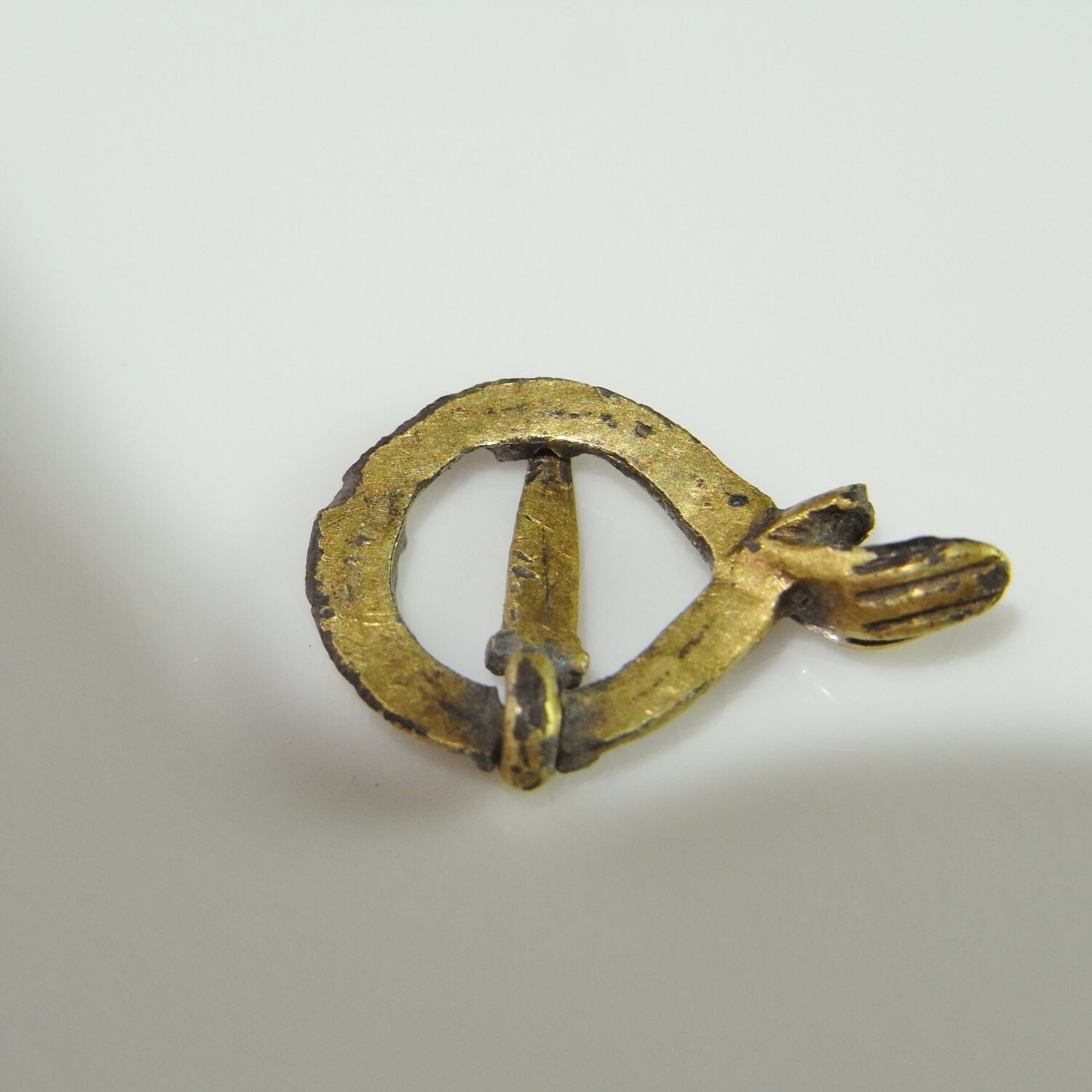Medieval Brooch Pin Fastener Sterling Silver Gilt Penannular Brooch ...