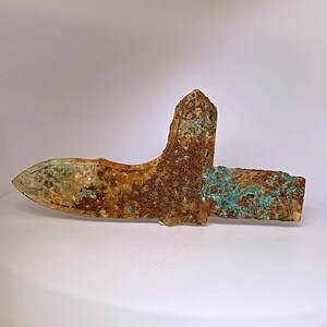 Warring States Archaic Jade Halberd W. Authenticity Report Archaic Jade ...