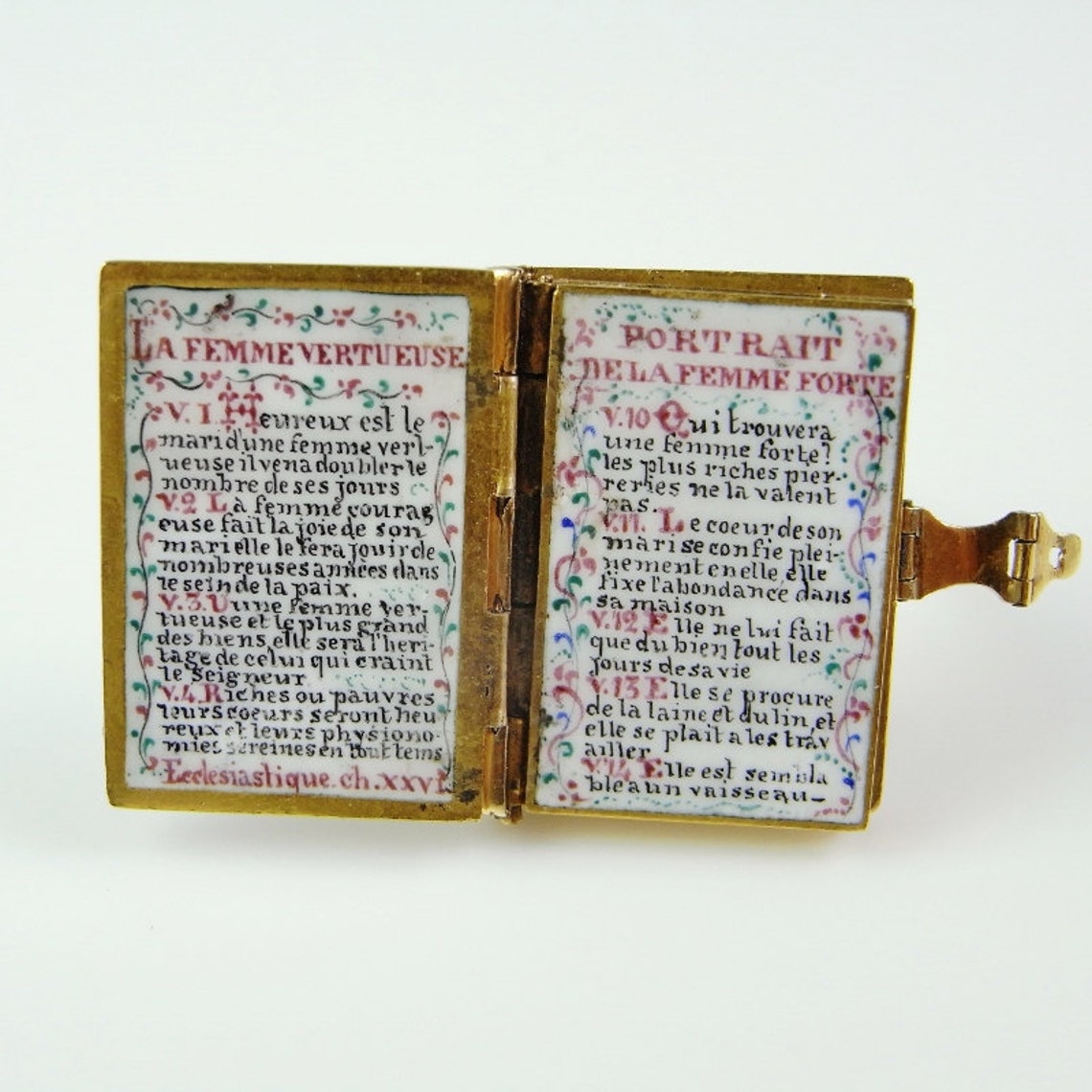 Georgian Ring Bible Ring Proverbs 31 Jewelry Miniature - Etsy