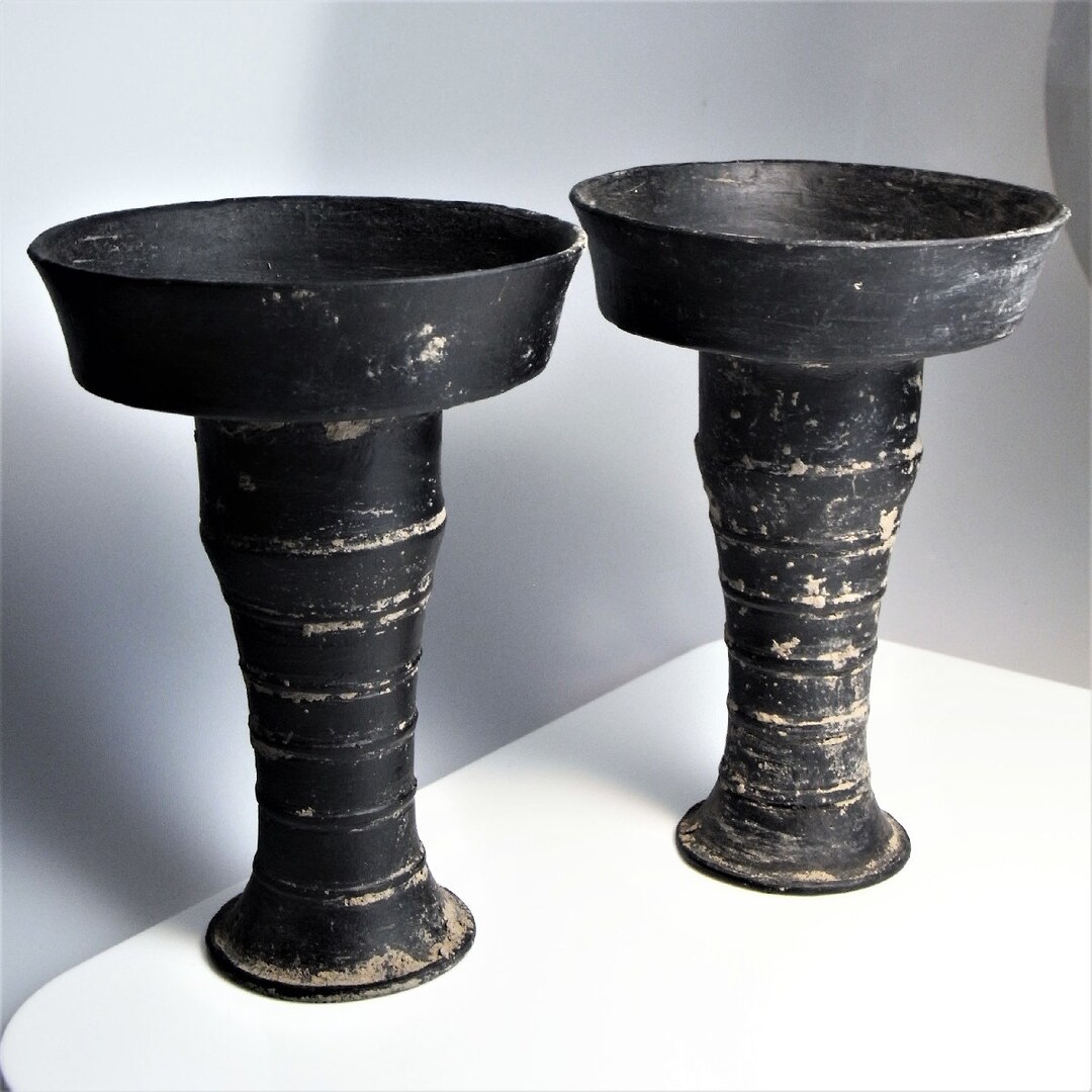 Chinese Antiques Wine Cups 3000 BC Neolithic Pottery Ancient - Etsy