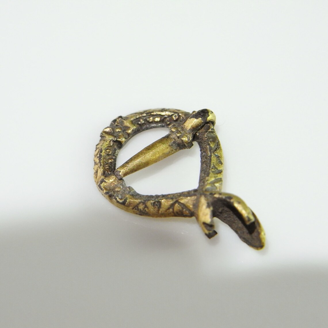 Medieval Brooch Pin Fastener Sterling Silver Gilt Penannular Brooch ...