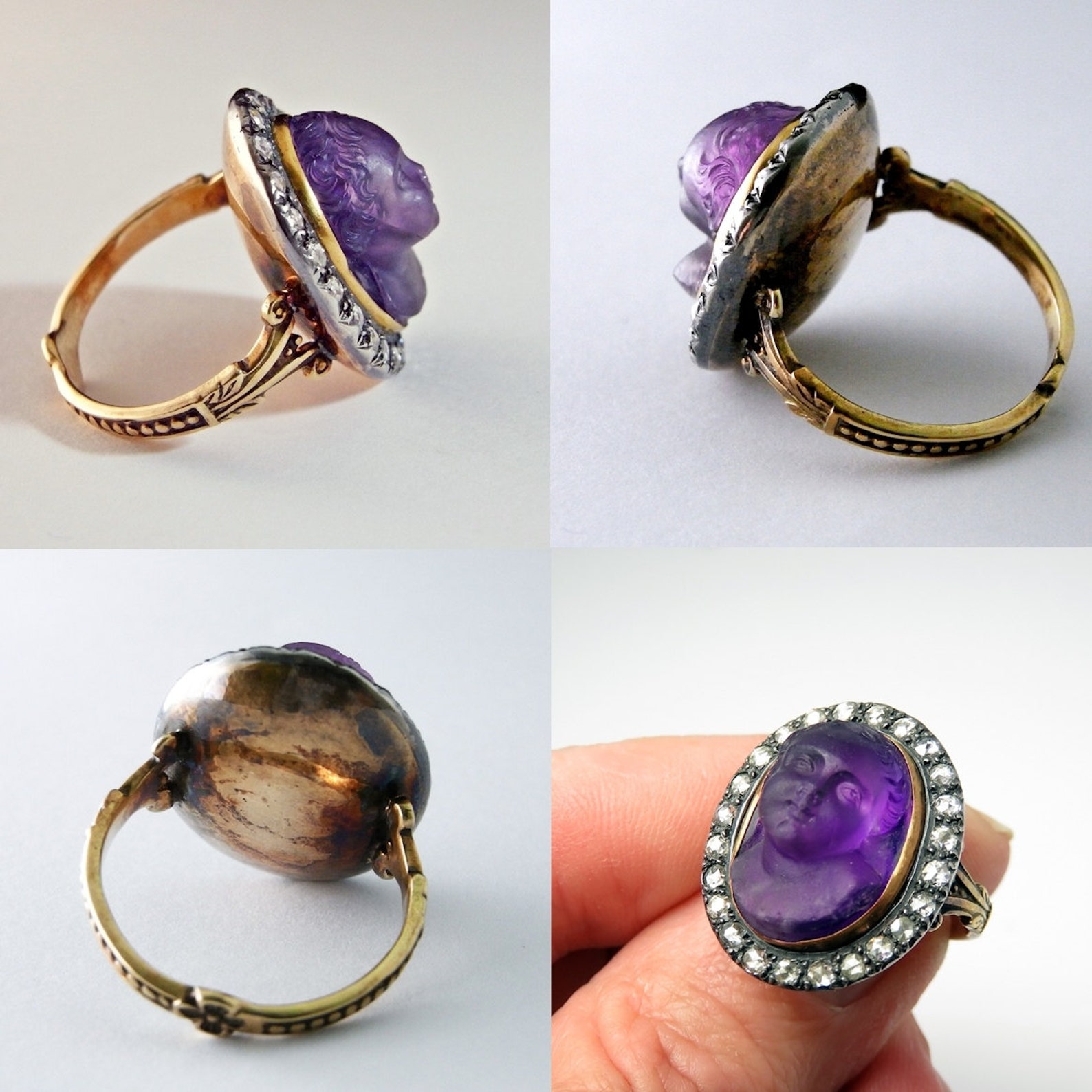 Georgian Ring 18th century Jewelry Georgian Cameo Ring Antique | Etsy