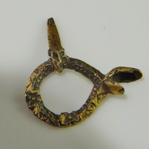 Medieval Brooch Pin Fastener Sterling Silver Gilt Penannular Brooch ...