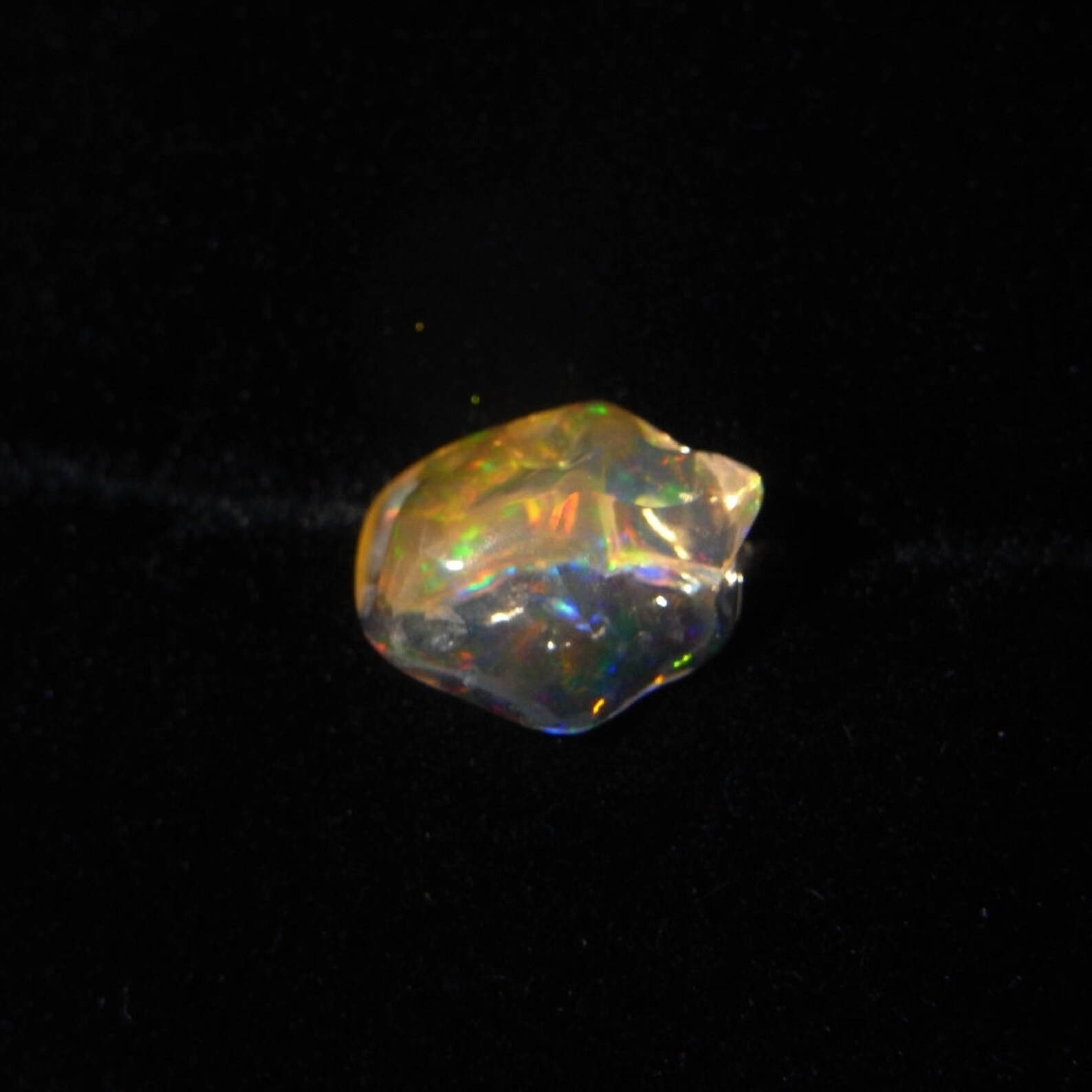 Fire Opal Cab Mexican Opal Precious Fire Opal Fiery Rainbow - Etsy