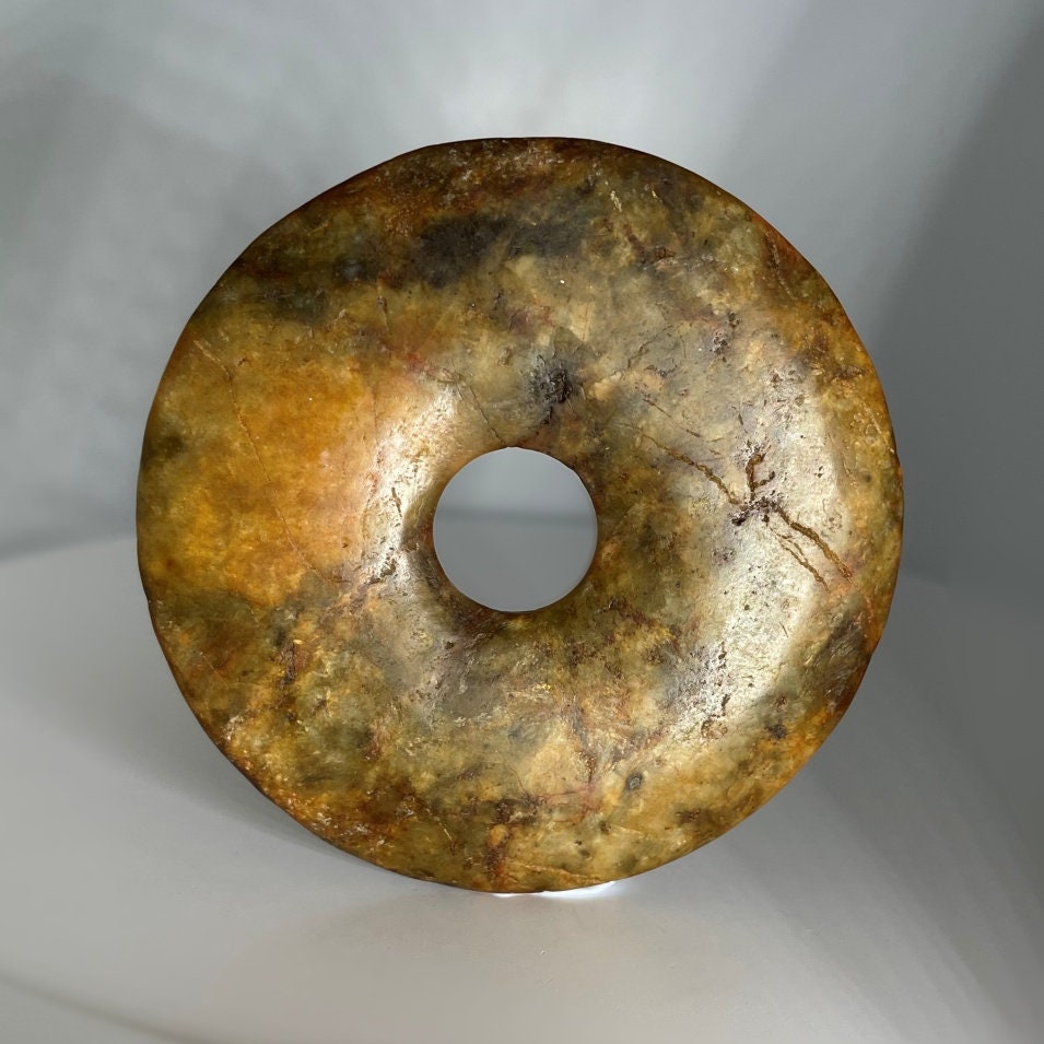 Neolithic Jade Bi W Authenticity Report Ancient Chinese Jade Bi ...