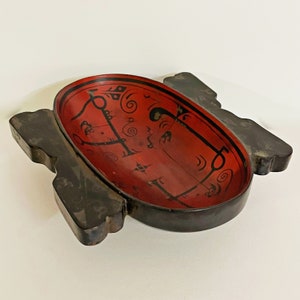 Ancient Lacquer Cup Erbei Winged Cup Chu Kingdom Lacquer Lacquerware ...