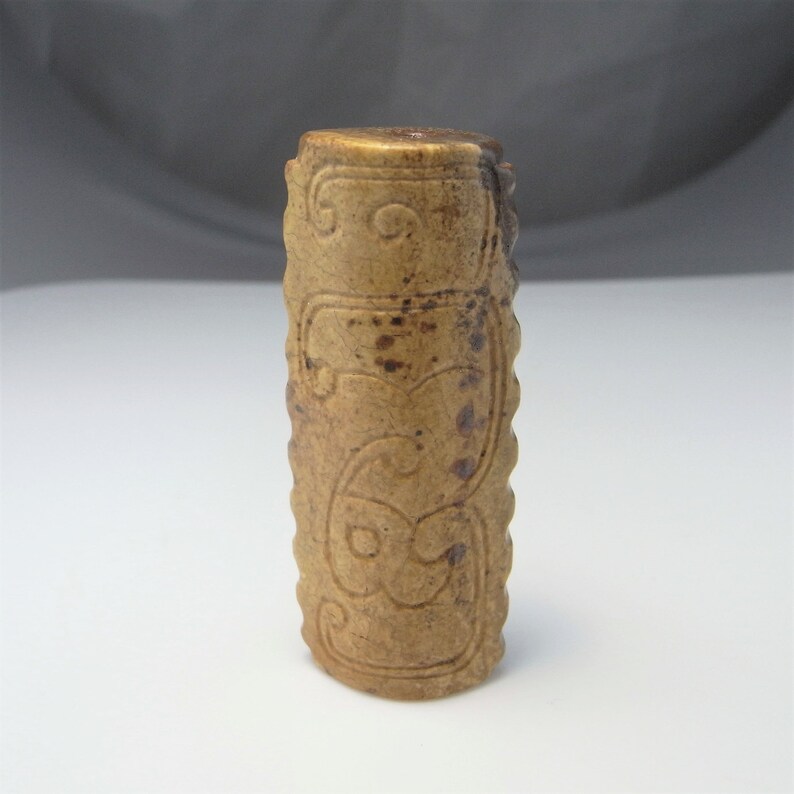 1000BC Chinese Antique Jade Bead Phoenix Amulet Western Zhou - Etsy