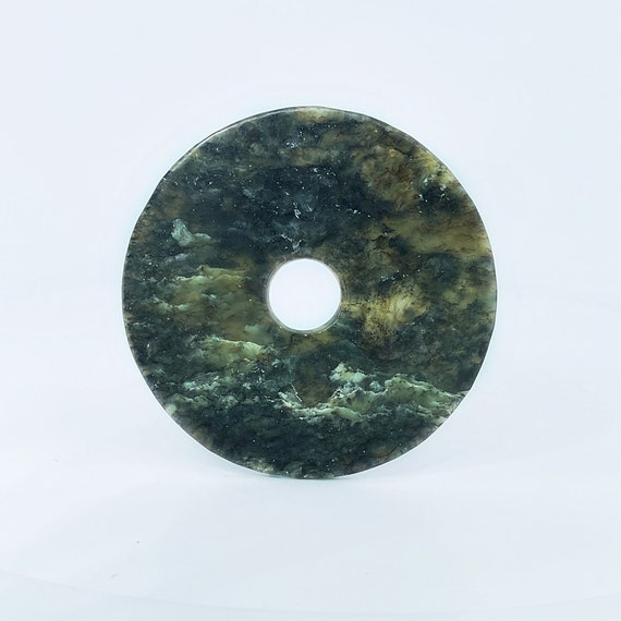 Ancient Jade Bi Neolithic Jade Bi w. Report Ancient C… - Gem
