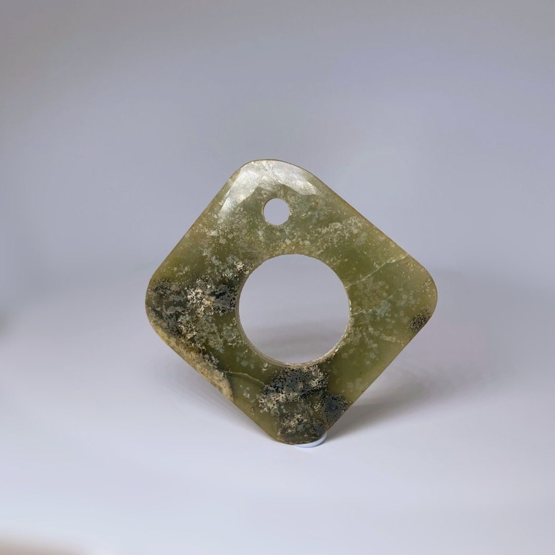 Neolithic Jade Pendant W. Authenticity Report Hongshan Jade Pendant ...