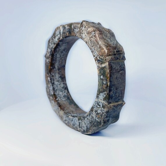 Neolithic Liangzhu Jade Bangle w. Report Ancient Arch… - Gem