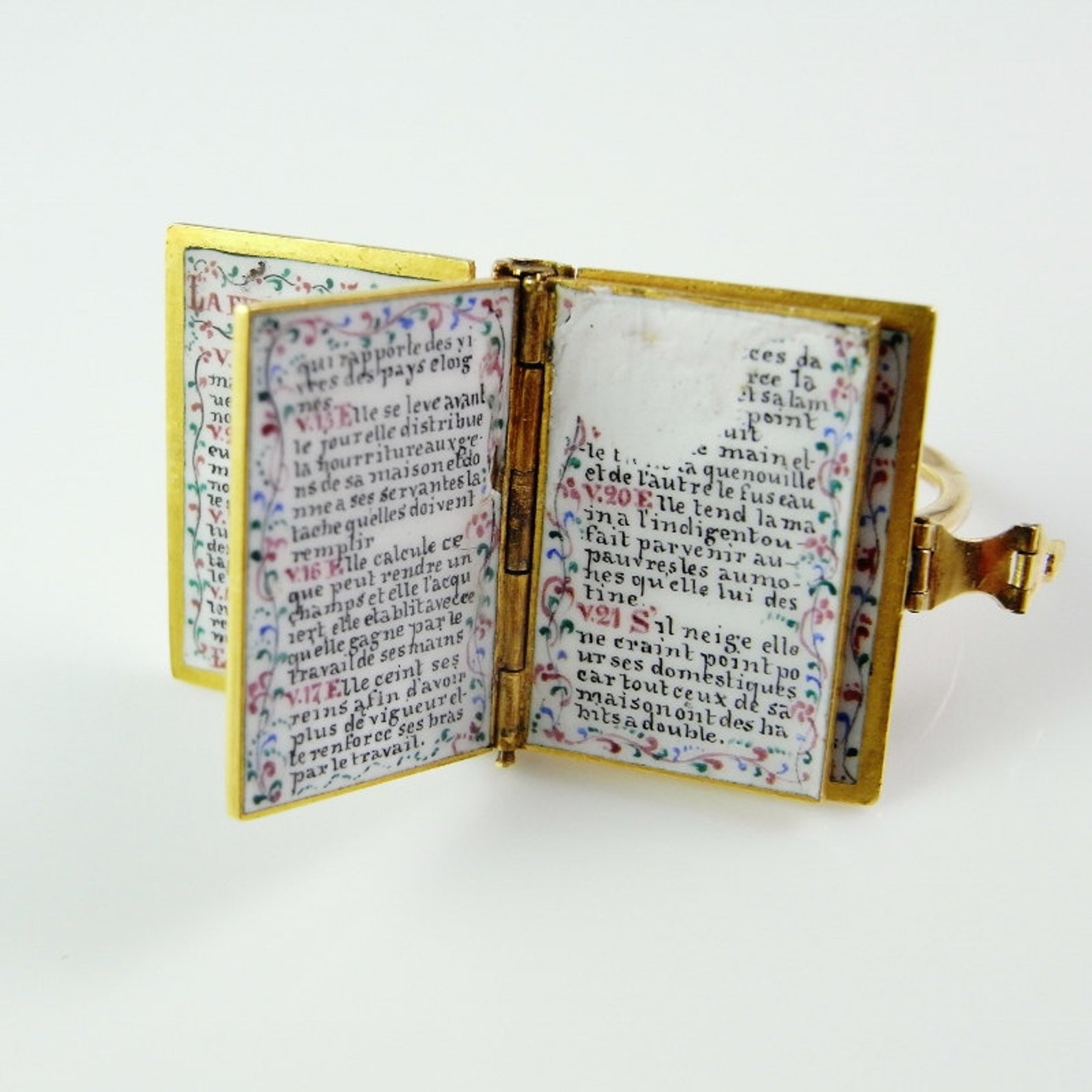 Georgian Ring Bible Ring Proverbs 31 Jewelry Miniature - Etsy