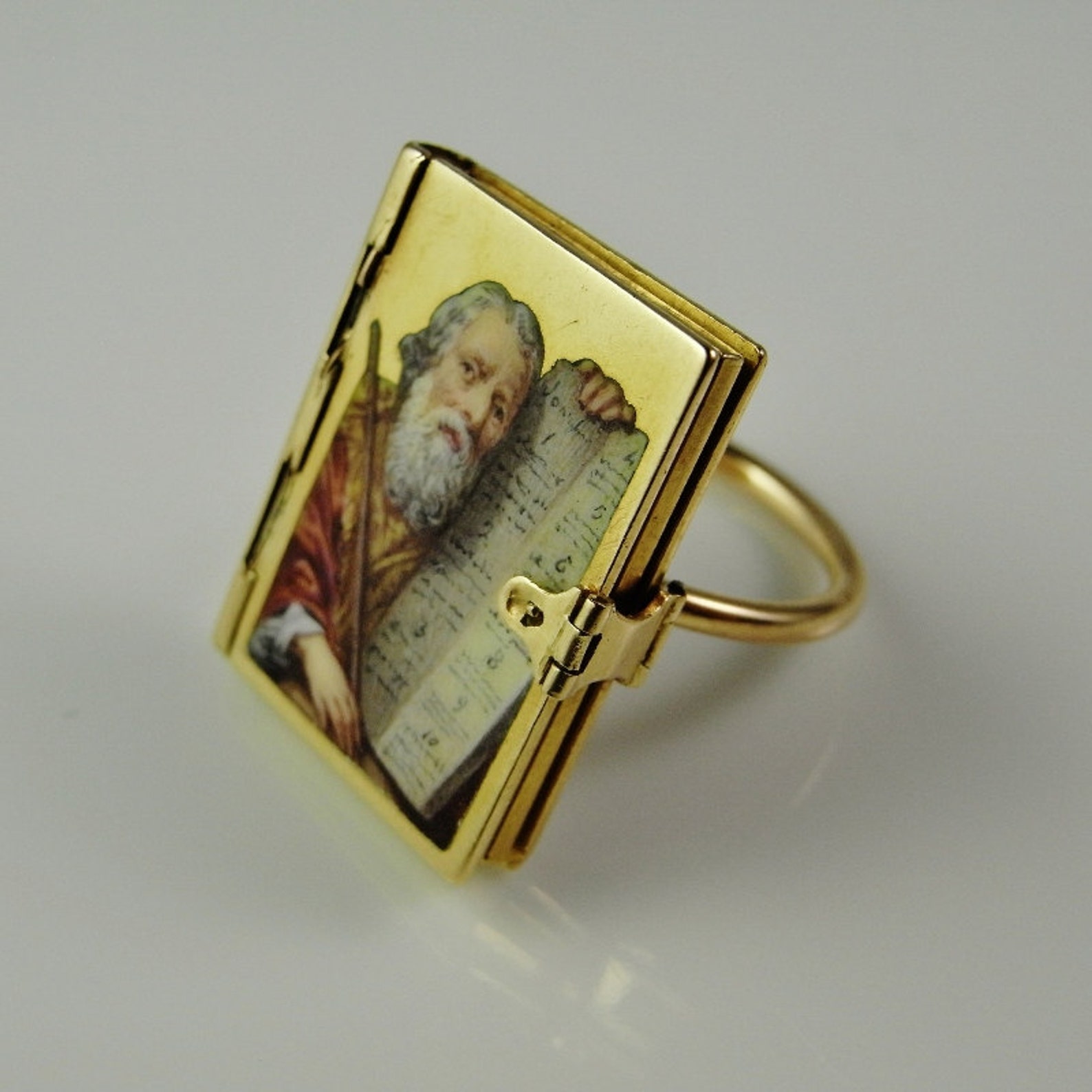 Georgian Ring Bible Ring Proverbs 31 Jewelry Miniature - Etsy