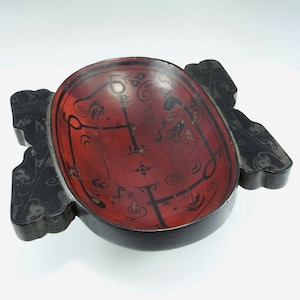 Ancient Lacquer Cup Erbei Winged Cup Chu Kingdom Lacquer Lacquerware ...