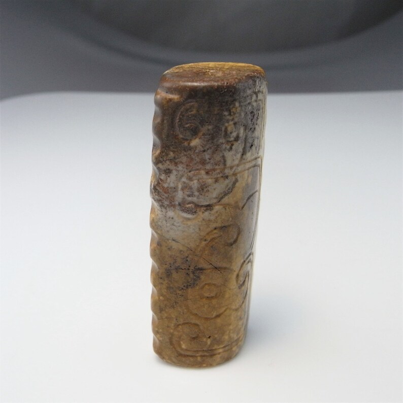 1000BC Chinese Antique Jade Bead Phoenix Amulet Western Zhou - Etsy