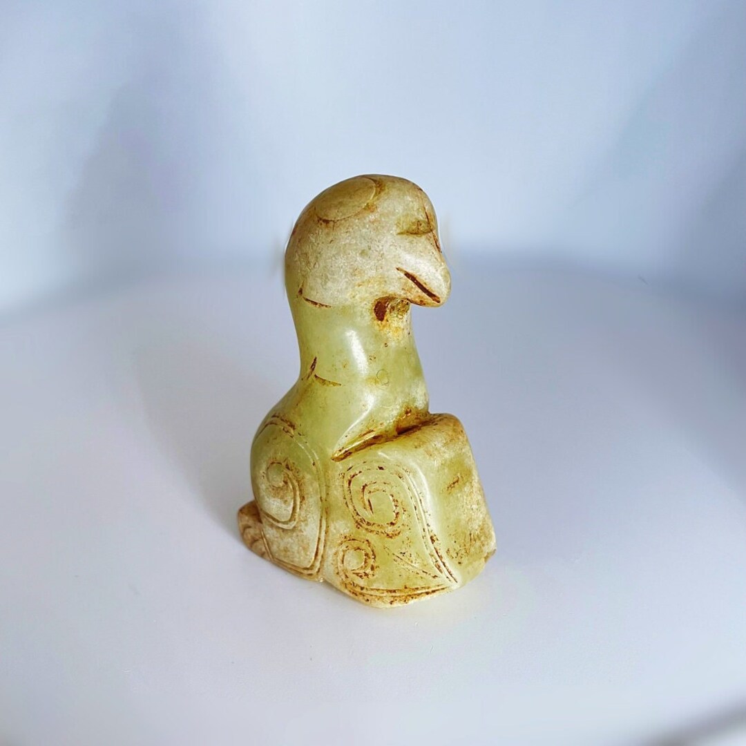 Western Zhou Dynasty Jade Bird W. Authenticity Report Zhou Dynasty Jade Artifacts Ancient ...