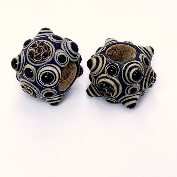 Ancient Chinese Warring States Glass Beads w. Report … - Gem