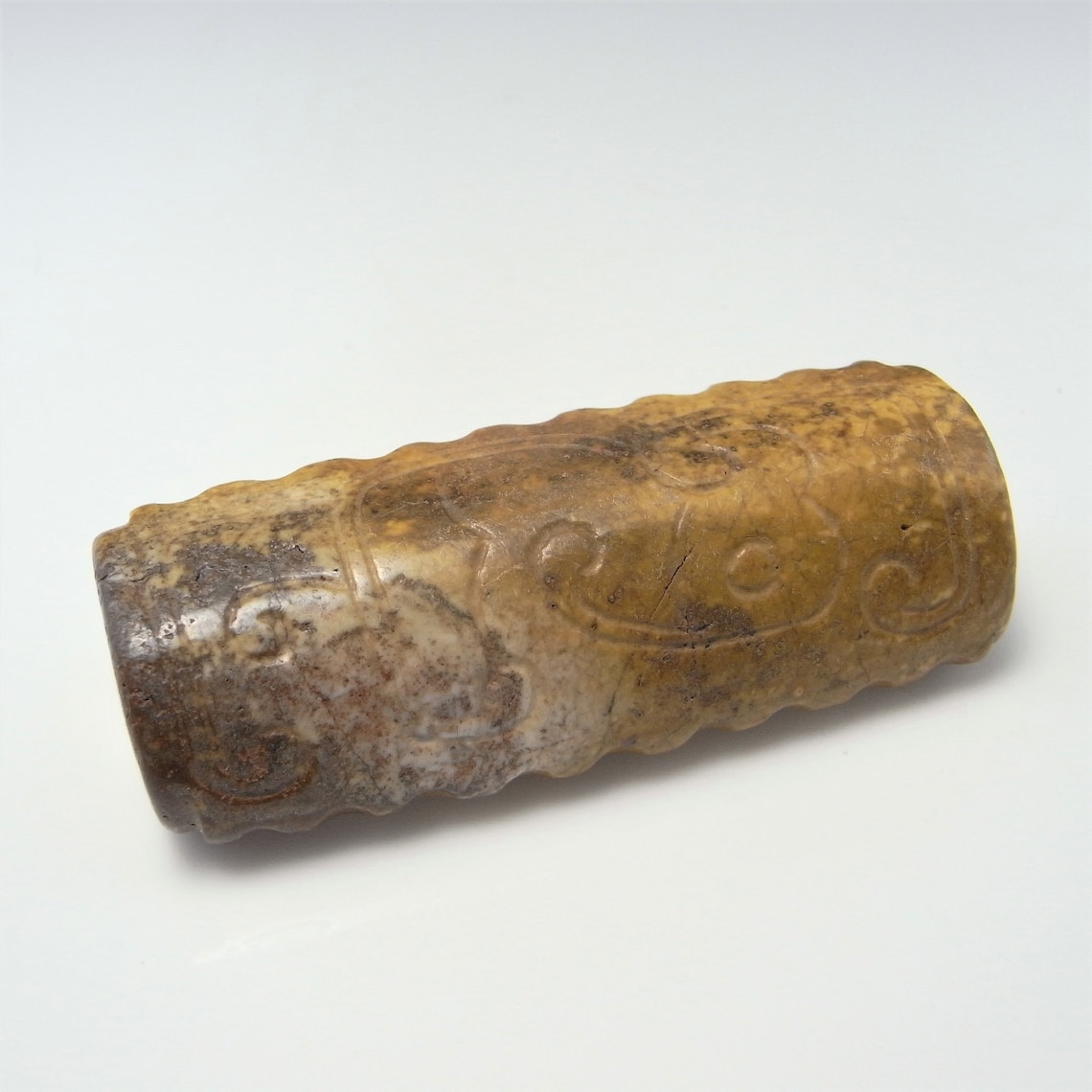 1000BC Chinese Antique Jade Bead Phoenix Amulet Western Zhou | Etsy