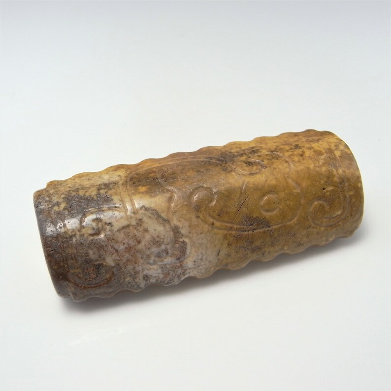 1000BC Chinese Antique Jade Bead Phoenix Amulet Western Zhou - Etsy