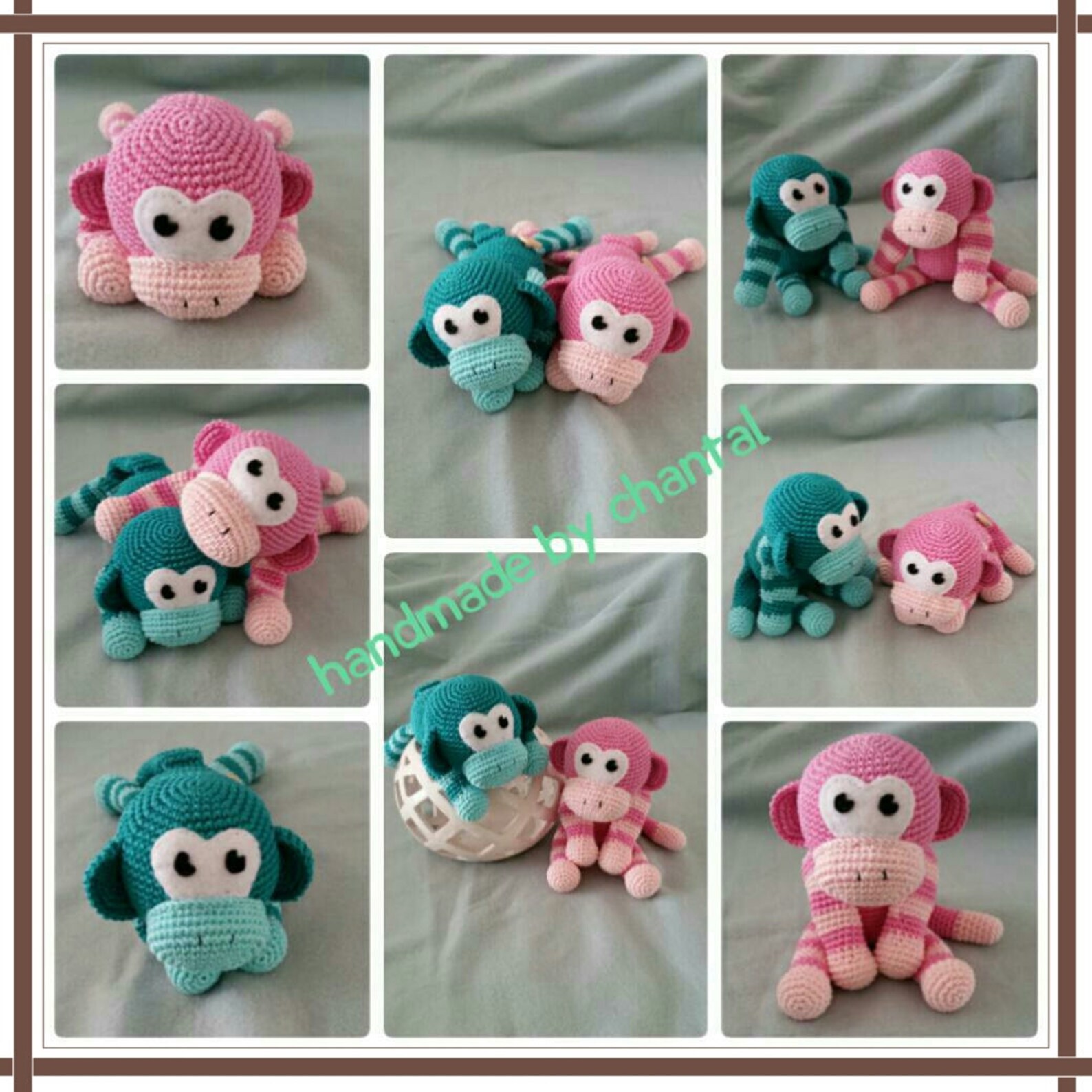 Crochet Pattern Little Monkey - Etsy